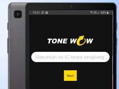 Panduan Pengedar Simkad Tonewow.